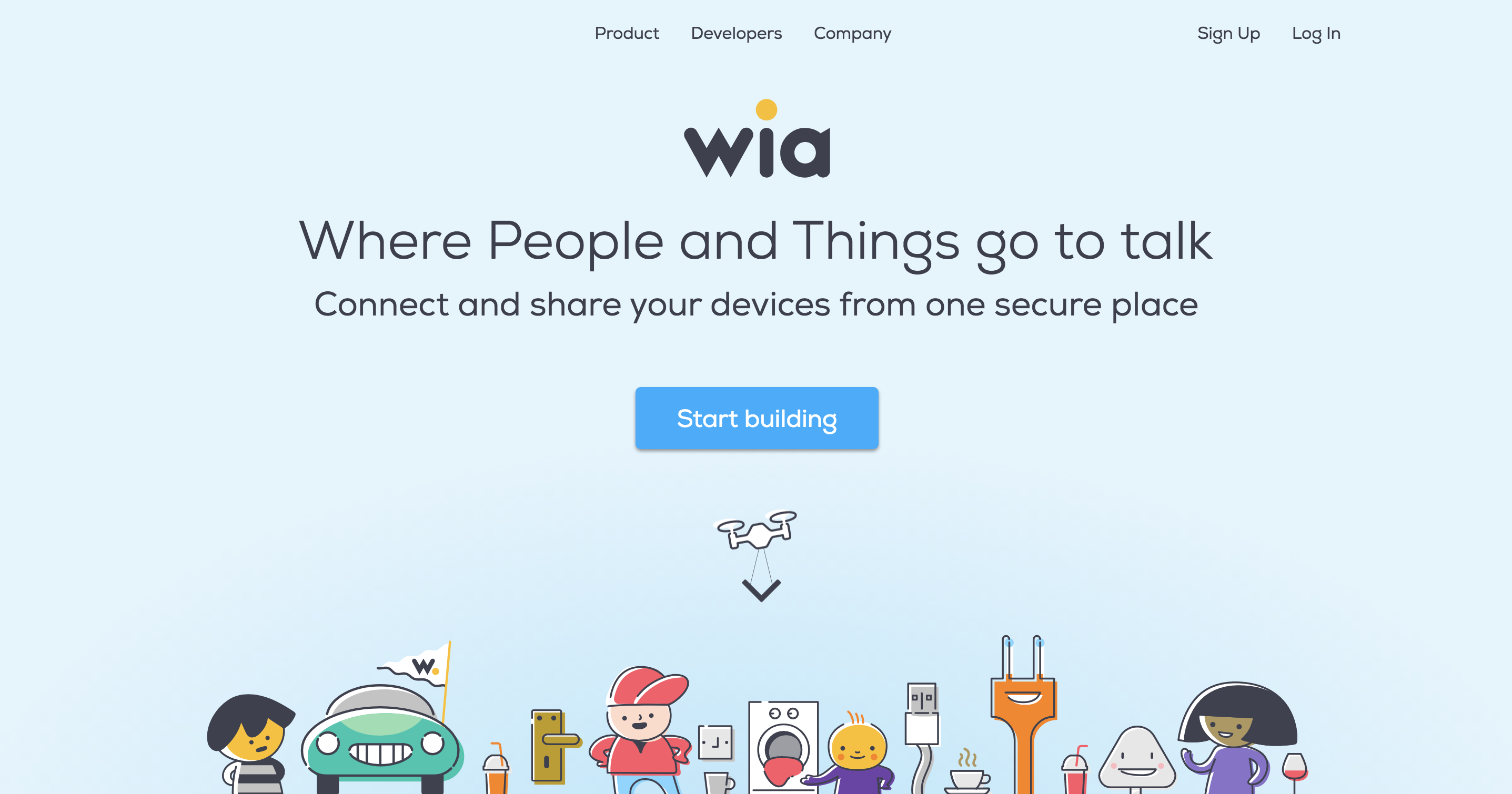 Wia | Any device. Any service. One cloud.